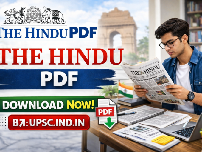 The Hindu Newspaper PDF | Free Daily Download for UPSC, IAS & All ...